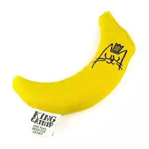 King Catnip Banana Cat Toy